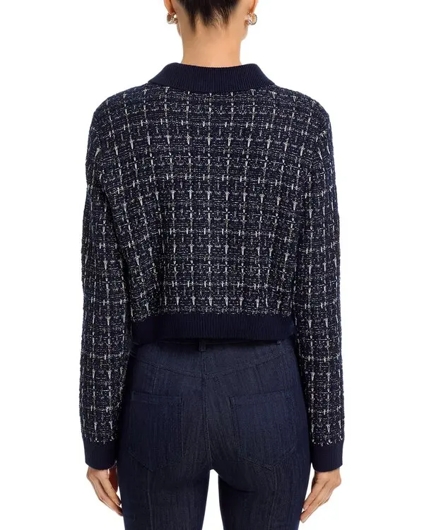Cinq À Sept Ainara Cardigan - Navy/silver