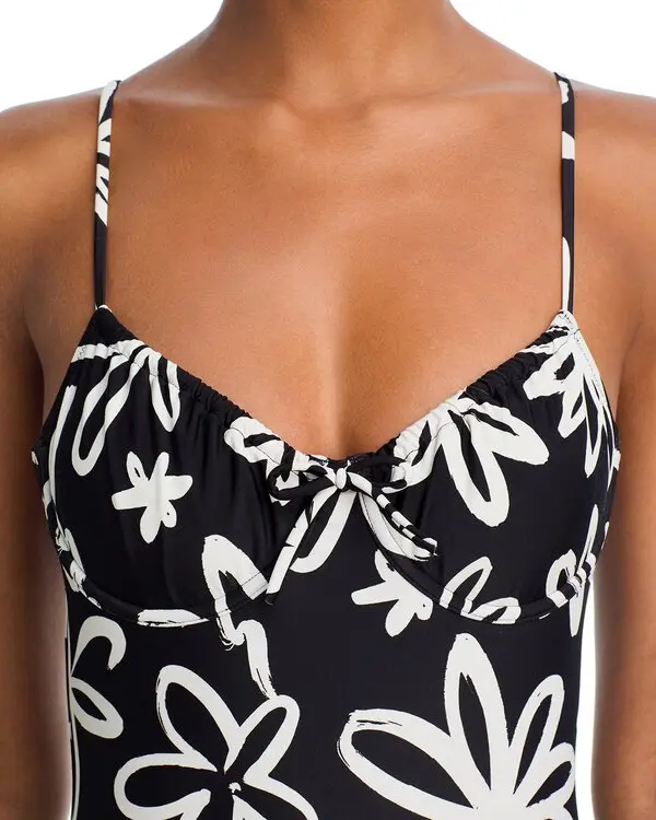Solid & Striped The Malika Floral Print One-piece Swimsuit
