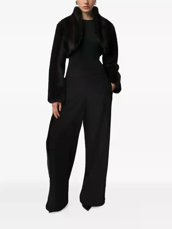 Apparis Ivy Wide-leg Trousers - Black