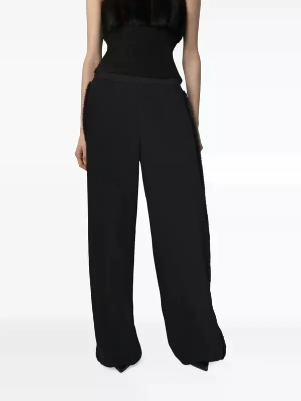 Apparis Ivy Wide-leg Trousers - Black