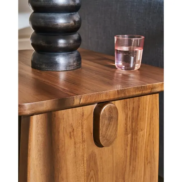 HUDSON PARK COLLECTION Dumbo Rectangle End Table