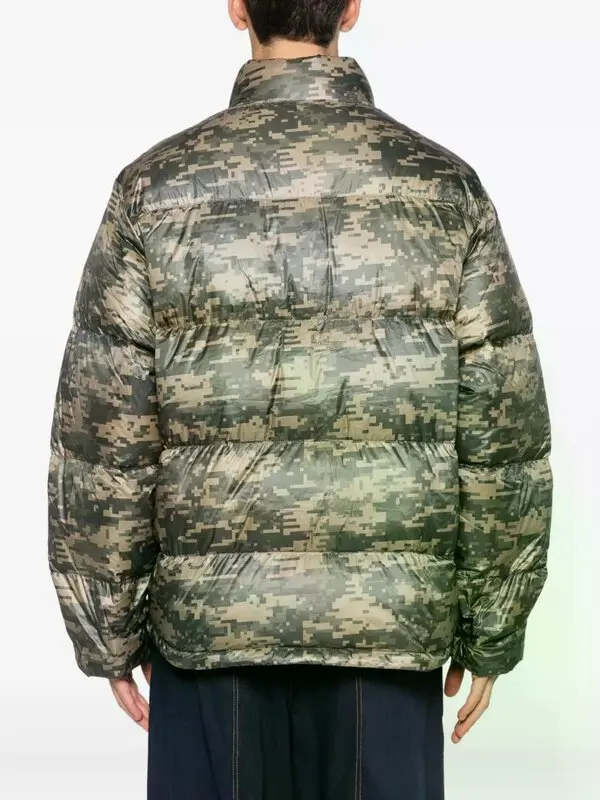 StÜssy Camouflage Zip Jacket - Green