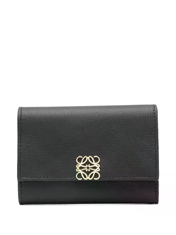 Loewe Anagram Wallet - Black