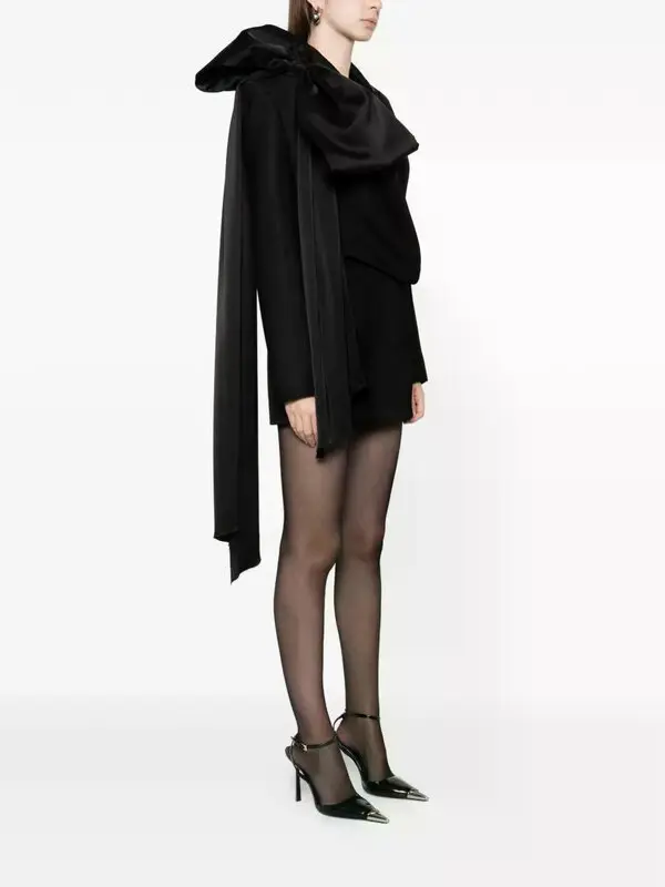David Koma Bow Detail Mini Dress