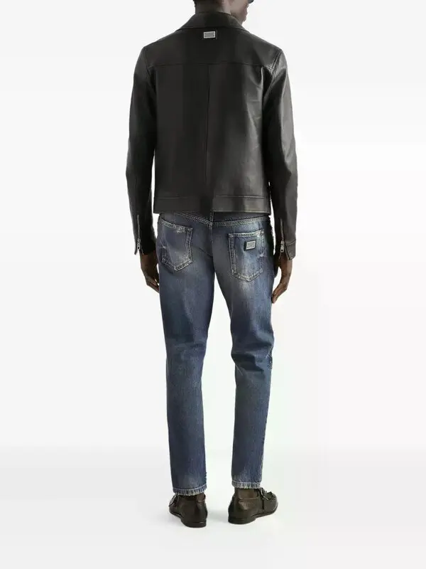 Dolce & Gabbana Embellished Jeans - Blue
