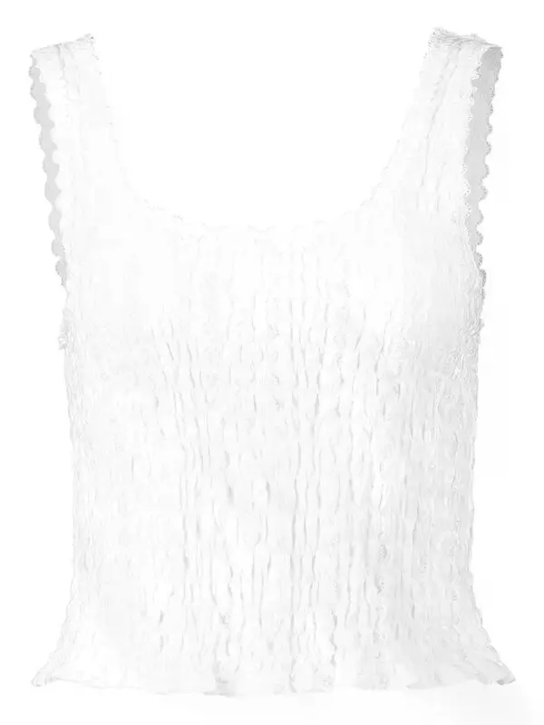 Waimari Vela Lace-trim Top