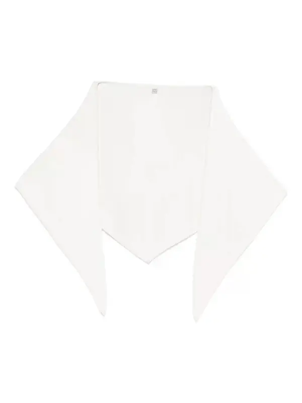 TOTEME Triangle Scarf - Neutrals