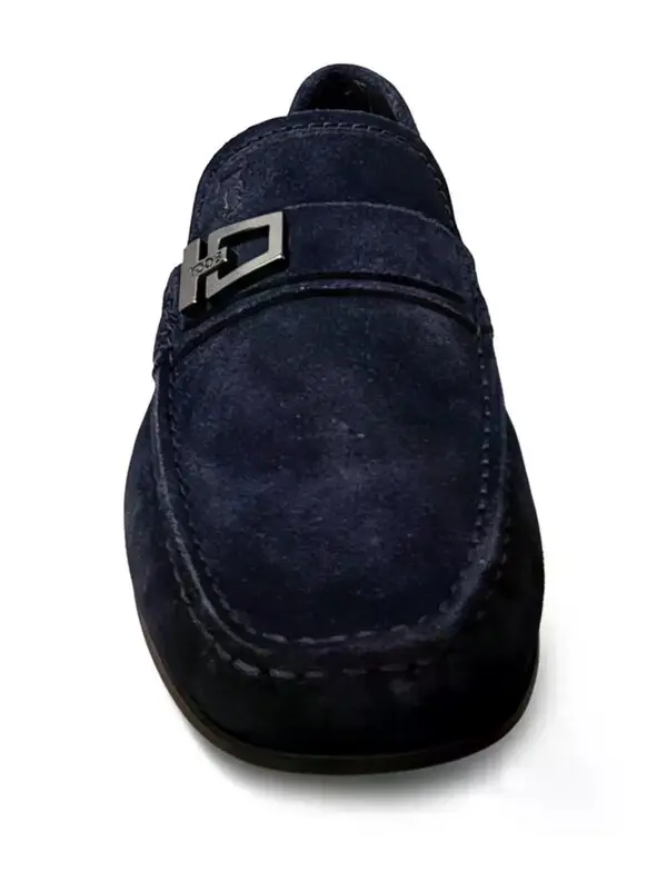 TOD'S Metal-detail Loafers - Blue