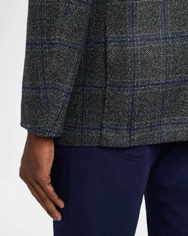 Cesare Attolini Apos;s Windowpane Wool Two-button Jacket