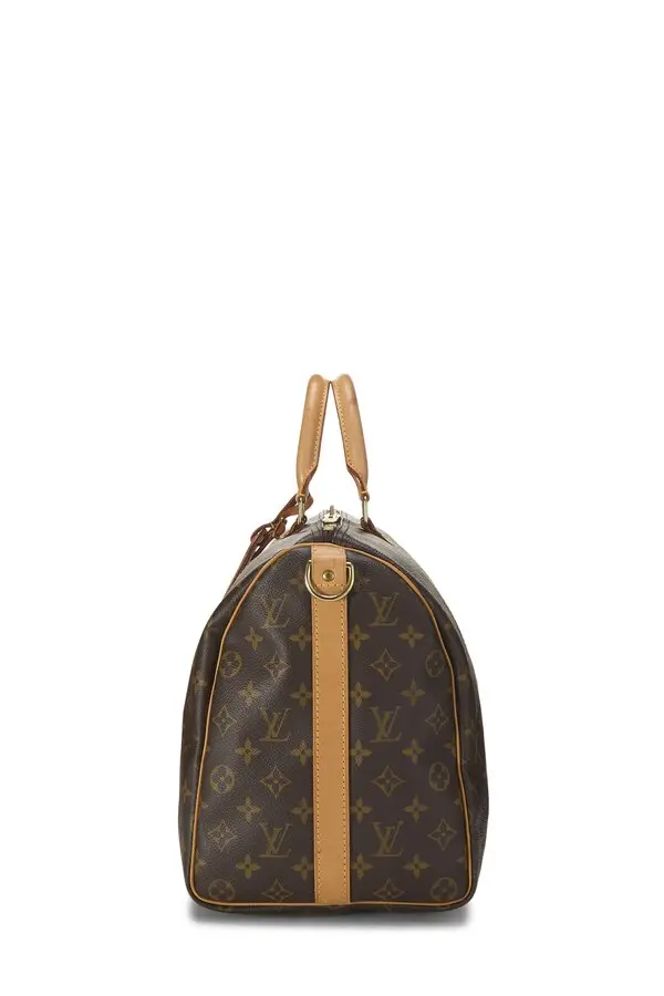 LOUIS VUITTON Monogram Keepall Bandouliere 45 - Brown