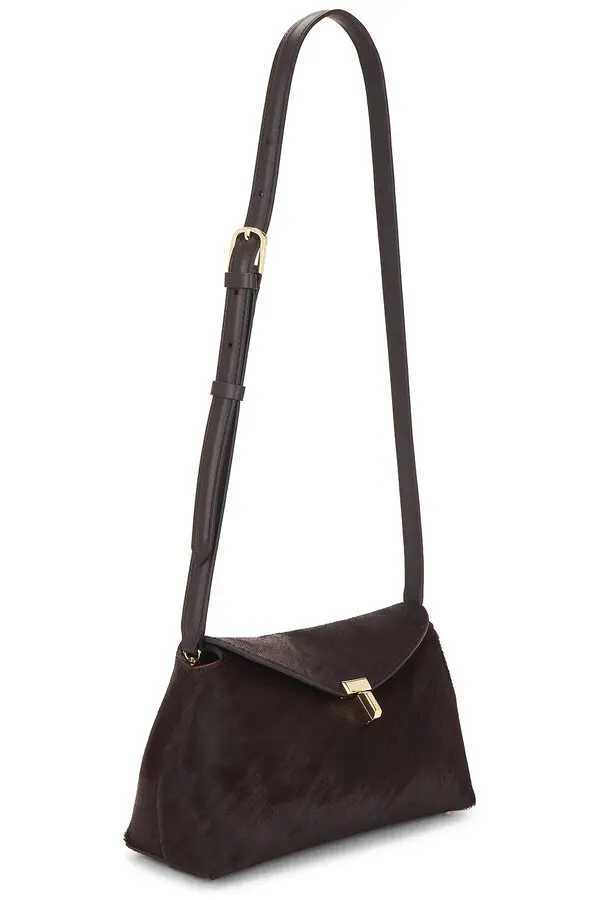 TOTEME T-lock Pony Hair Clutch