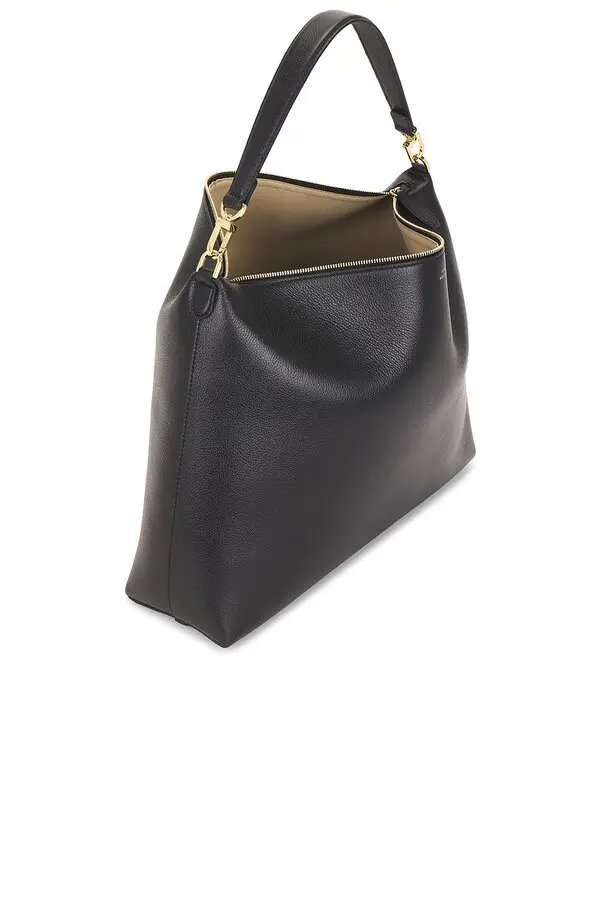 TOTEME Medium Bevel Grained Leather Bag