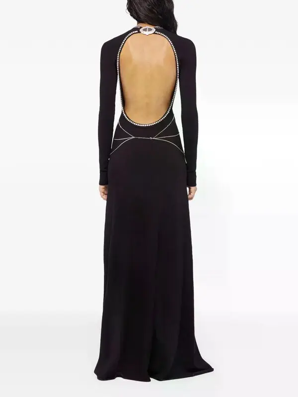 Rabanne Maxi Backless Dress