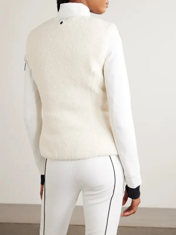 Mackage Dewi Convertible Fleece-trimmed Down Ski Jacket