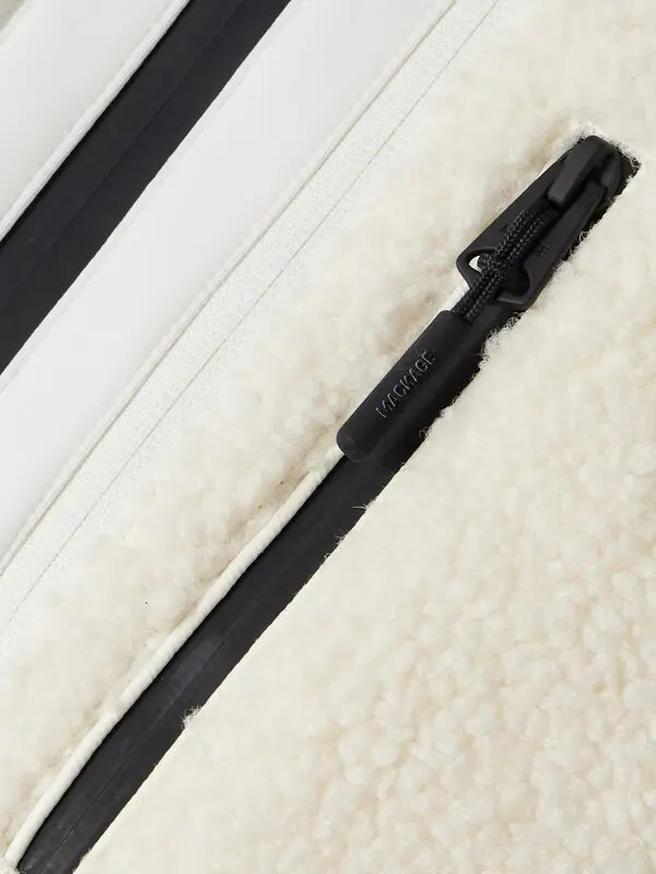 Mackage Dewi Convertible Fleece-trimmed Down Ski Jacket