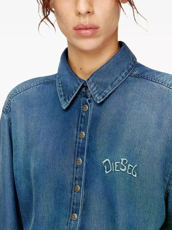 DIESEL® De-drevia-s Mini Dress - Blue