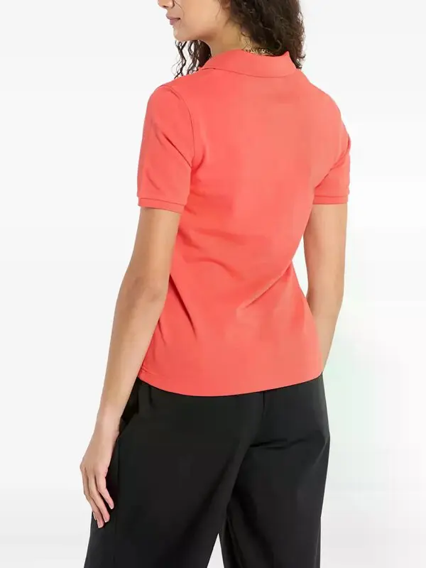 Fred Perry Logo-embroidered Polo Shirt - Orange