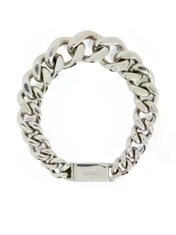 JIL SANDER Curb-chain Bracelet - Silver