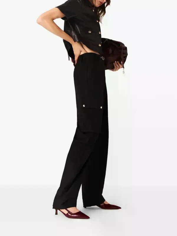 Maje Buckled Cargo Trousers