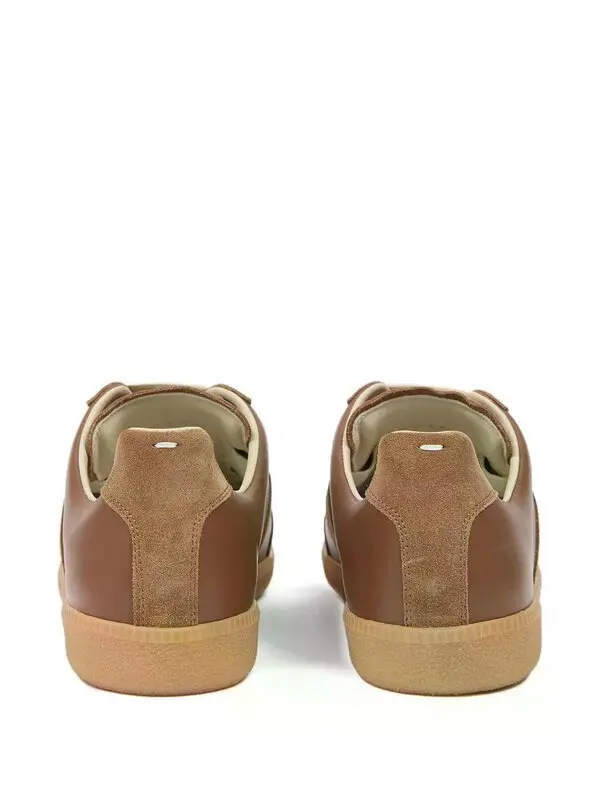 MAISON MARGIELA Replica Panelled Sneakers - Brown