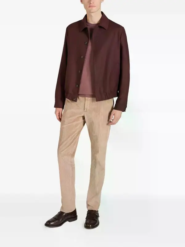 SLOWEAR Straight-leg Corduroy Trousers