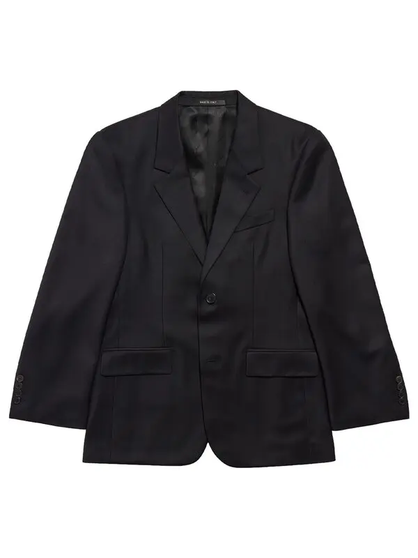Balenciaga Tailored Sartorial Jacket - Black