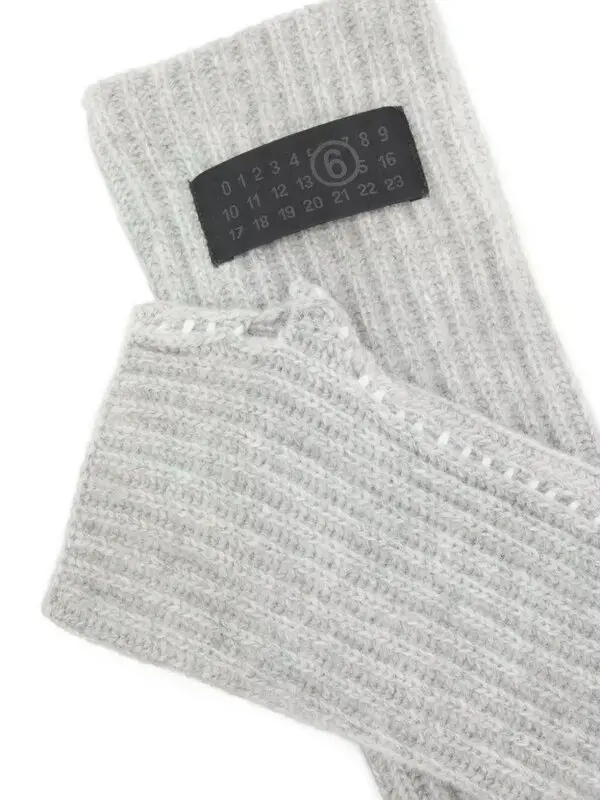 MAISON MARGIELA Logo-patch Gloves