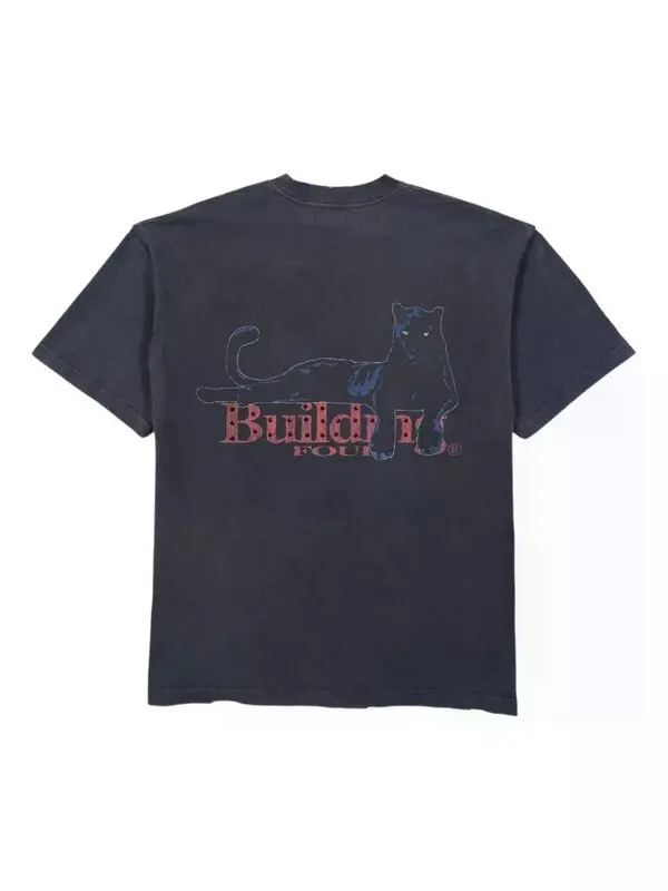 BLDG4 Billiard Graphic T-shirt - Grey