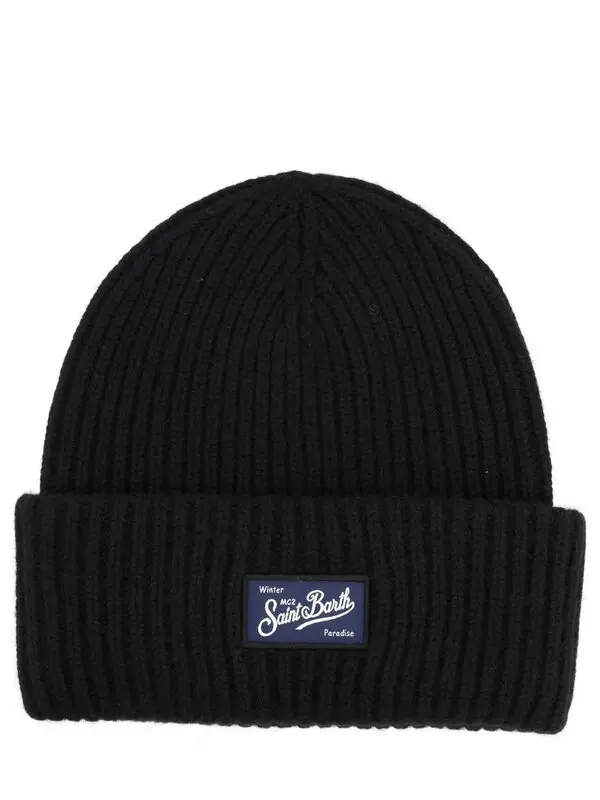 MC2 SAINT BARTH Berry Beanie - Black