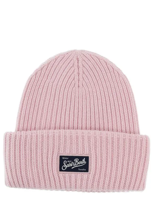 MC2 SAINT BARTH Berry Beanie - Pink