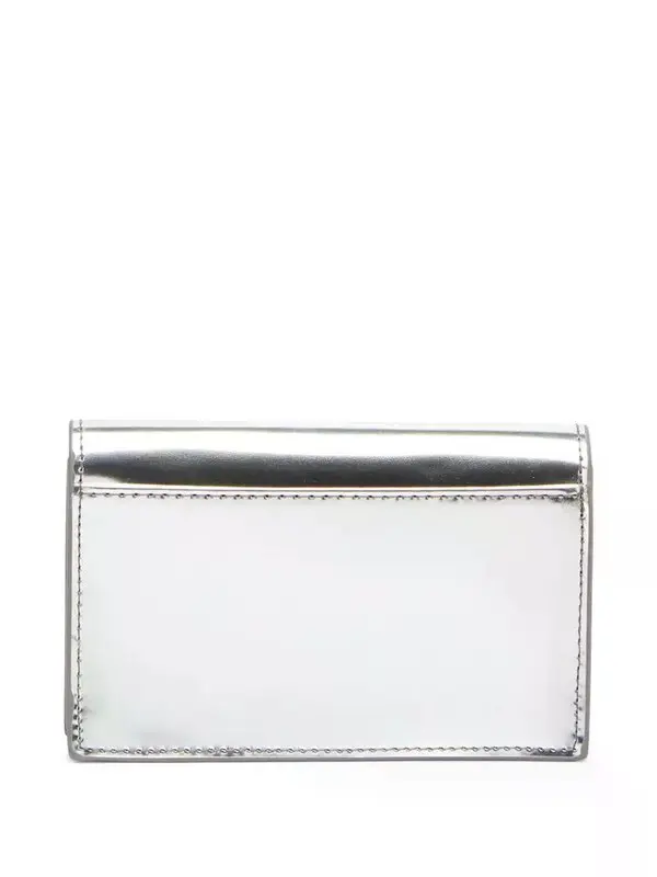 DIESEL® 1dr Card Holder - Silver