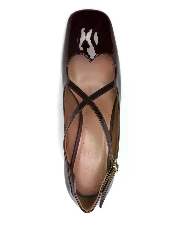 A.BOCCA 45mm Criss-cross Pumps