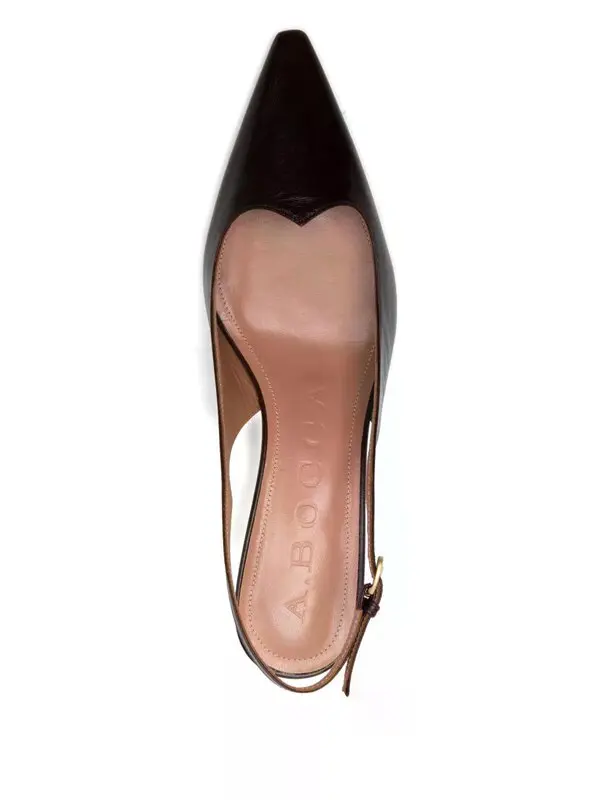 A.BOCCA 60mm Pointed Slingback Pumps