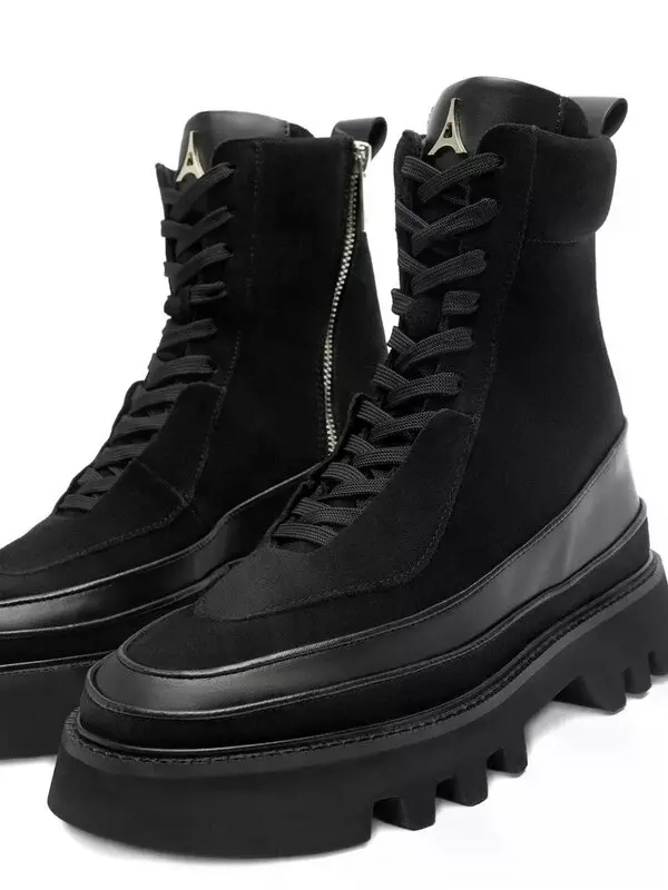 Manière De Voir Le Combat Zip-fastening Boots