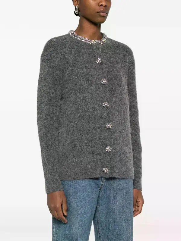 SELF-PORTRAIT Crystal-embellished Cardigan