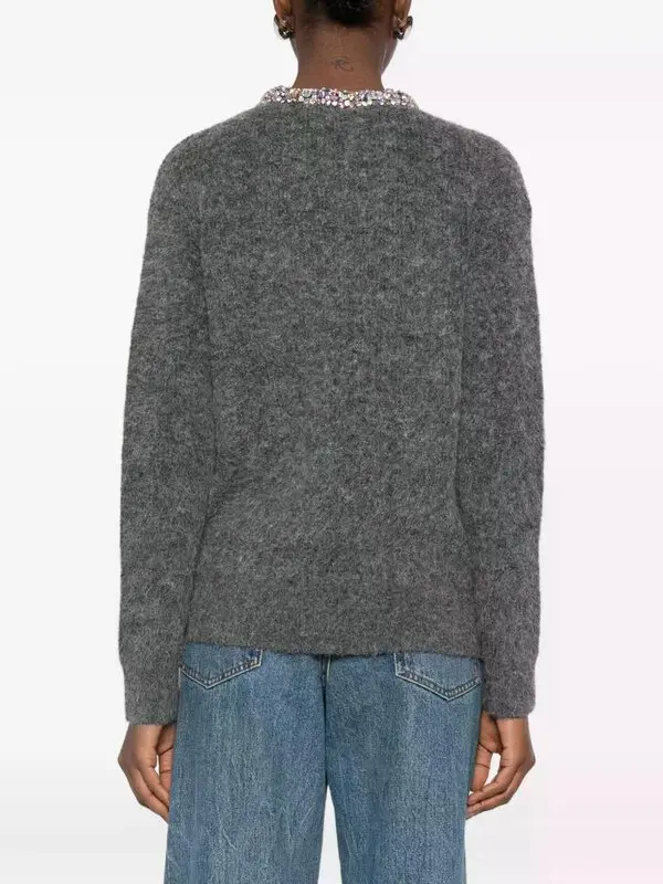 SELF-PORTRAIT Crystal-embellished Cardigan