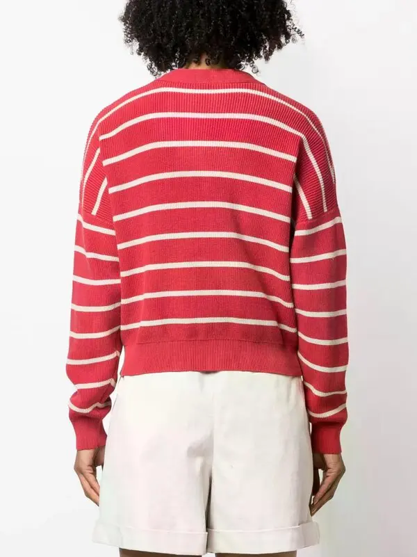 Brunello Cucinelli Striped Cotton Cardigan