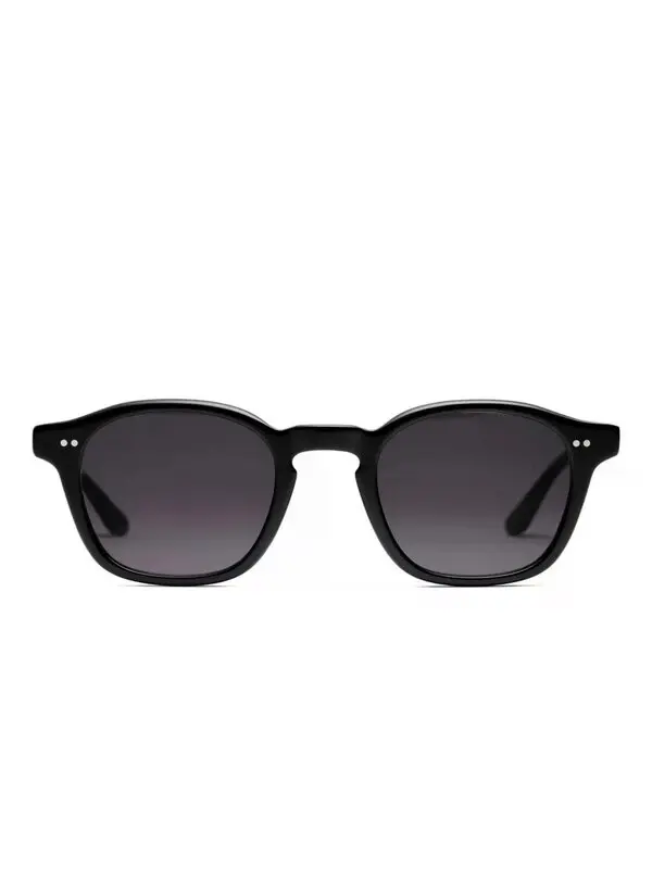 PETER AND MAY Palace Round-frame Sunglasses - Black
