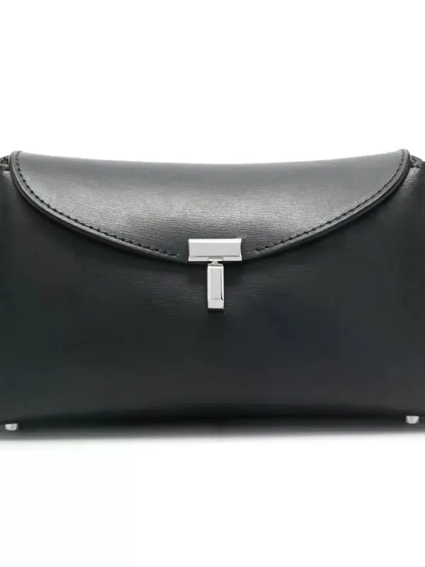 TOTEME Logo Detail Clutch - Blue