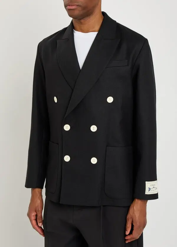 S.S.DALEY Lachlan Double-breasted Wool Jacket