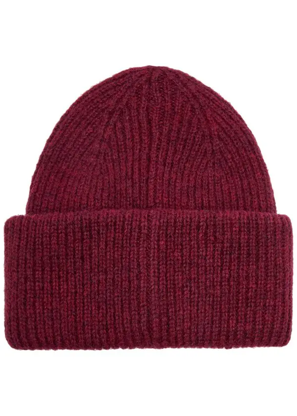 DAMSON MADDER Logo-embroidered Knit Beanie