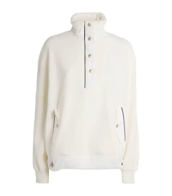 Eleventy Cotton-cashmere Jacket - White