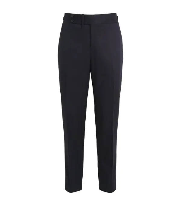 Isaia Wool-blend Casalnuovo Trousers