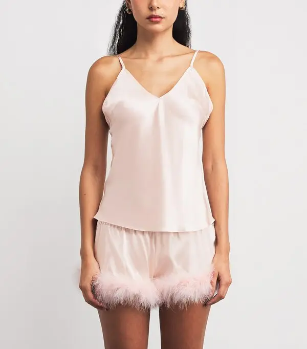 GILDA & PEARL Silk Taylor Cami Top