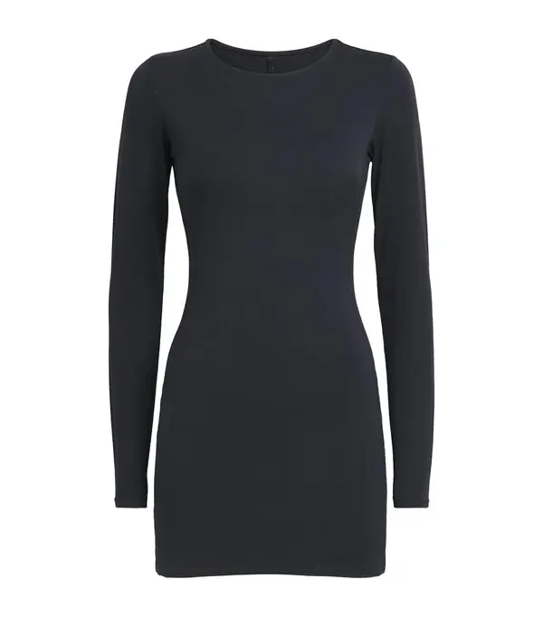 SKIMS Smooth Layers Crew-neck Mini Dress