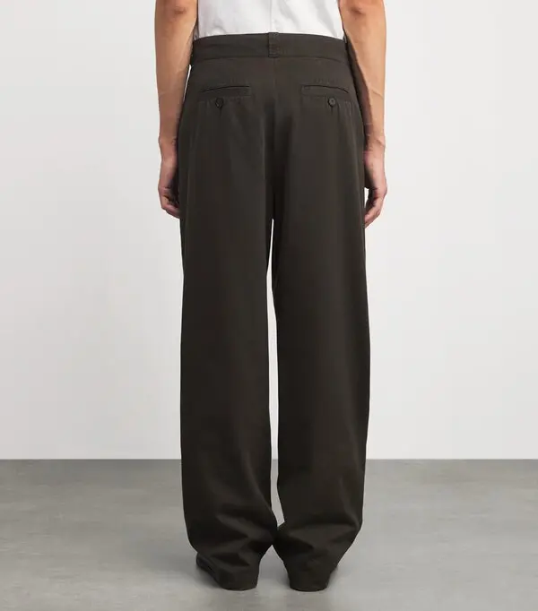 THE ROW Ottis Cotton-cashmere Trousers