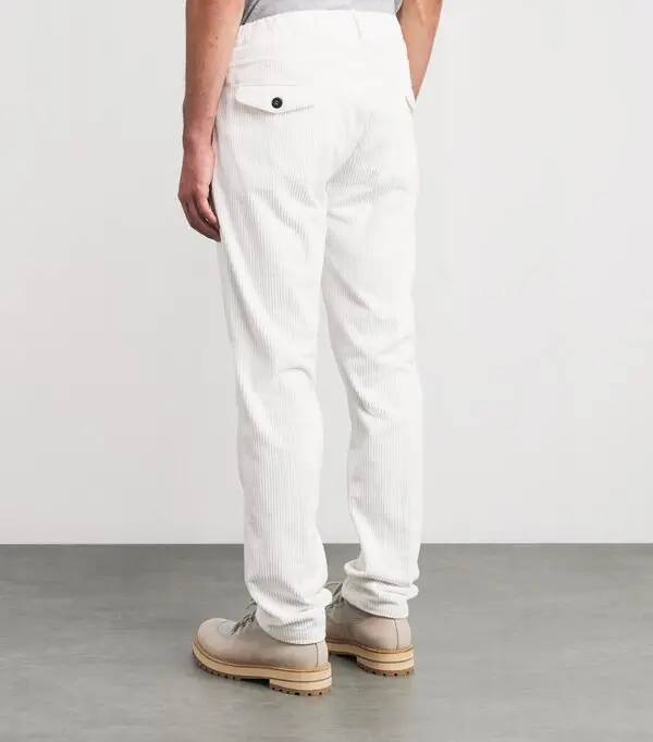 Eleventy Cotton Corduroy Straight Trousers
