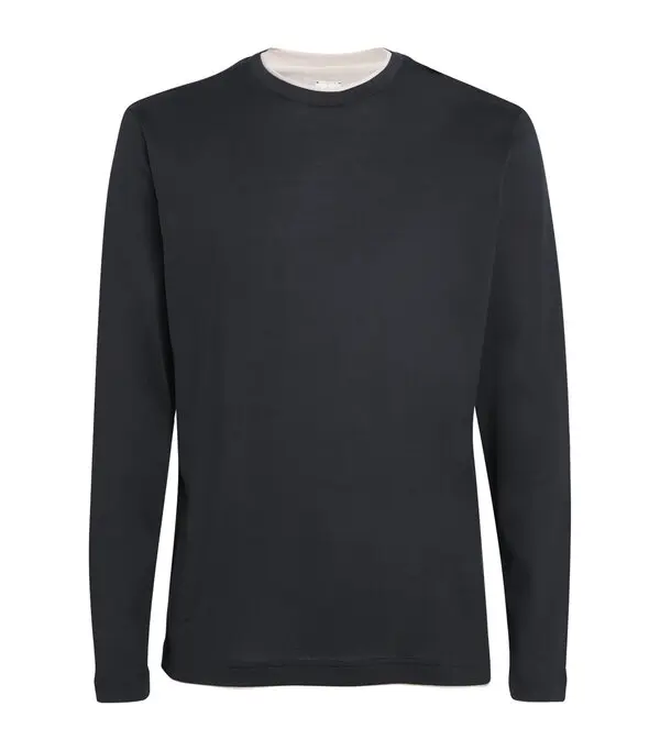 Eleventy Cotton Long-sleeve T-shirt