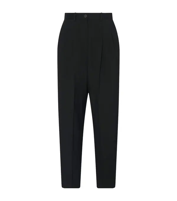 THE ROW Treve Wool Tailored Trousers