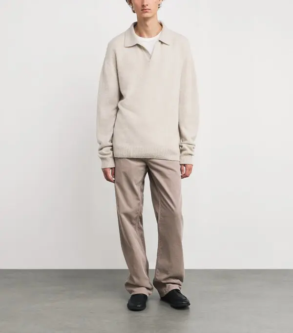 THE ROW Rossen Cotton Corduroy Trousers